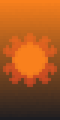 Sun Banner Minecraft Banner