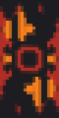 Heart of the nether Minecraft Banner