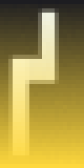 Lightning bolt Minecraft Banner