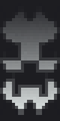deadly face Minecraft Banner