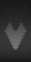 Gray Heart Minecraft Banner