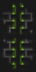 Green Snake Minecraft Banner