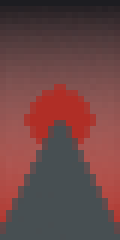Blood Moon Minecraft Banner
