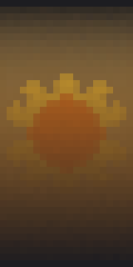 Blazing Sun Banner Minecraft Banner