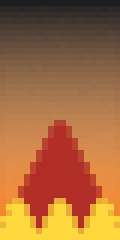 fire banner Minecraft Banner