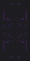 Obsidian flower Minecraft Banner