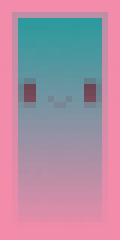 axolotl cyan Minecraft Banner