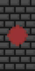 Blood Splatter On A Brick Wall Minecraft Banner