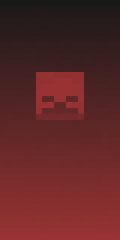 Red skull Banner Minecraft Banner