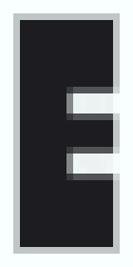 Letter E Minecraft Banner