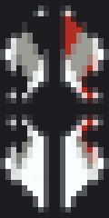 Demented Cross Minecraft Banner