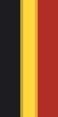 Germany flag Minecraft Banner