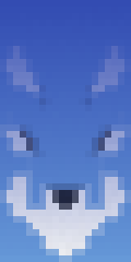 Winter Fox Minecraft Banner