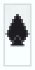Spades Card Minecraft Banner