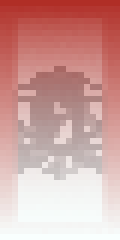 Red screaming skull Minecraft Banner