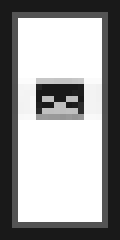 Wither Skelleton Skull Minecraft Banner