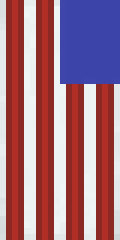 USA American Flag Minecraft Banner