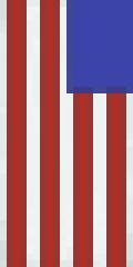 American Flag Minecraft Banner