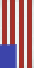 American flag Minecraft Banner
