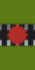 red eye sharp teeth Minecraft Banner