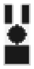 polar bear Minecraft Banner