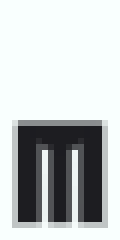 Lowercase M v2 Minecraft Banner