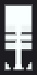 Skeleton Banner (better with shield) Minecraft Banner