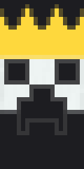 Sad King Minecraft Banner