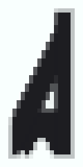 Letter A Minecraft Banner