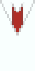 White Suit, Red Tie Minecraft Banner
