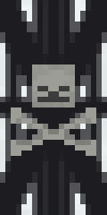 Minecraft skeleton banner Minecraft Banner