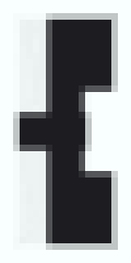 Left Curly Bracket { Minecraft Banner