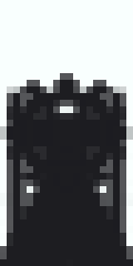 Black queen chess piece Minecraft Banner