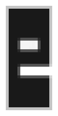 lowercase e Minecraft Banner