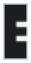 Letter E Minecraft Banner