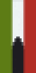 Nation: Kuwait Minecraft Banner