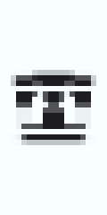 Unibrow Mustache Man Minecraft Banner