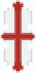Red cross banner Minecraft Banner