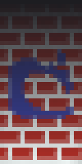 Brick Mojang banner (shadow up) Minecraft Banner