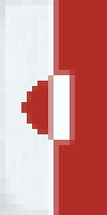 Minecraft „Flag of Greenland” Minecraft Banner