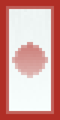 Japan Flag Minecraft Banner