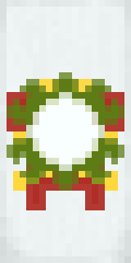 Minecraft Wreath Banner Minecraft Banner