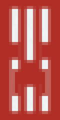 Red globe banner Minecraft Banner