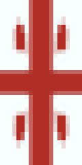 Georgia flag Minecraft Banner