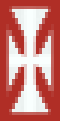 Maltese Cross Banner Minecraft Banner