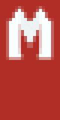 Mario symbol banner Minecraft Banner