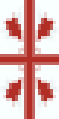 Georgia flag Minecraft Banner