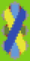 Crazy Rainbow Banner Minecraft Banner