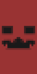 Weird face Minecraft Banner