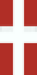 Denmark Flag Minecraft Banner